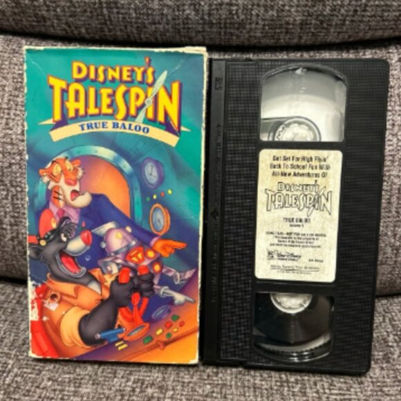 Disney | Media | Disneys Tale Spin Vhs True Baloo Retro 9s 990s Cartoon ...